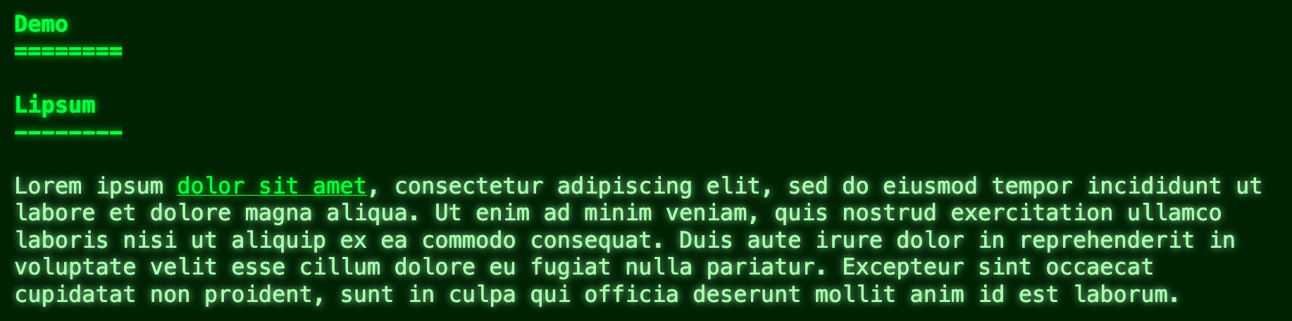 CSS: Repeating character borders - Blog